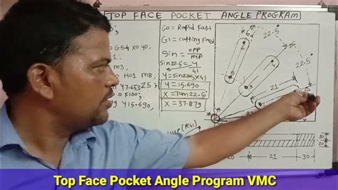 Cnc Milling Slot Programming Vmc Taper Slotting Program Tutorial