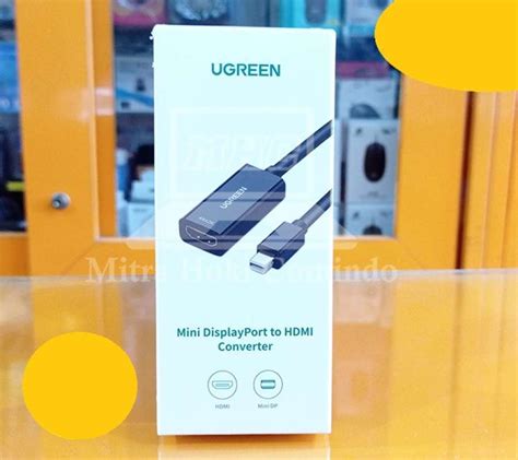 Jual Ugreen Mini Display Port To Hdmi Female Converter 4k 40360 Di Seller Hoki Abadi Sentosa