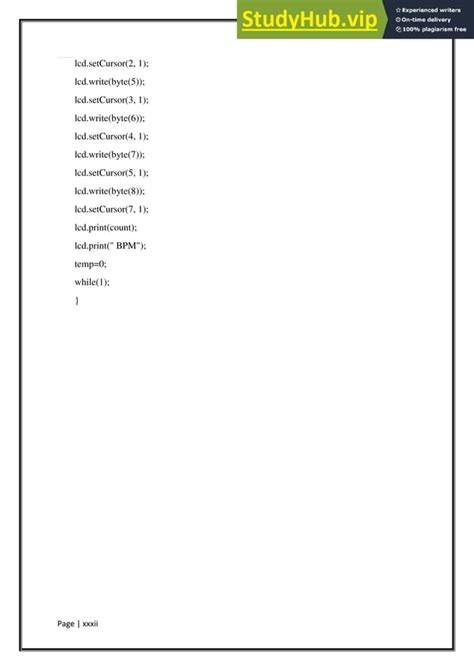 A Project Report On Heartbeat Sensor Using Arduinopdf