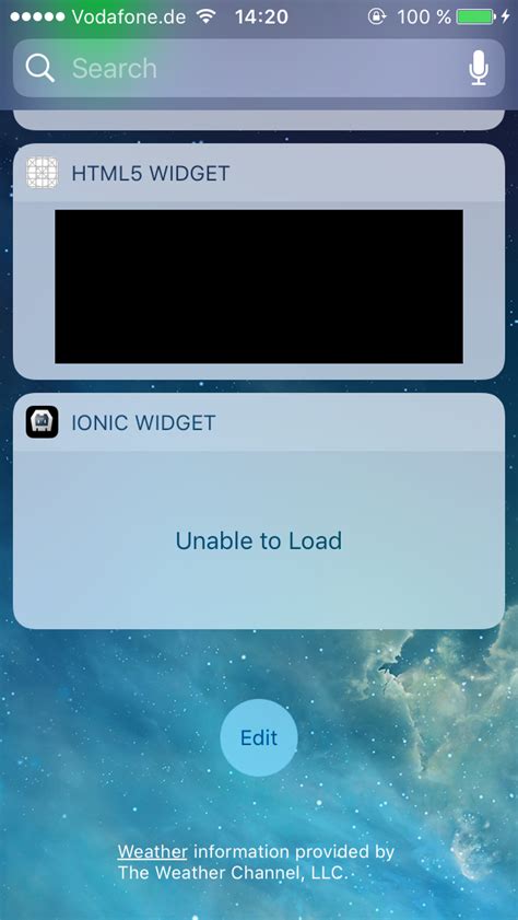 How To Build A Today Widget App Extension With Ionic Ionic V3