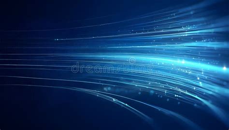 Technology Network Digital Data Flow Artificial Intelligence Data Analytics Processing Abstract