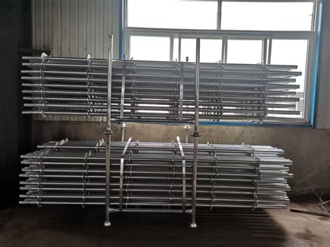 Ringlock Aluminum Scaffolding Scaffolding Tube Lock Telescopic Ring Lock Scaffold System