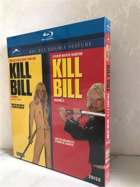 Kill Bill Vol 1 2003 Vol 2 2004 Blu Ray New Box Set All Region 41 80 Picclick Au