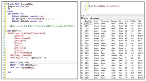 Stored Procedure With In Operator In Ssrs