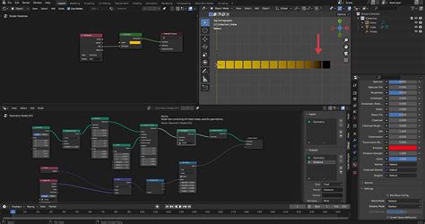 Geometry Nodes Give Instances Solid Material Color Materials And Textures Blender Artists