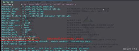 ansible的安装及部署 ansible安装部署 csdn博客