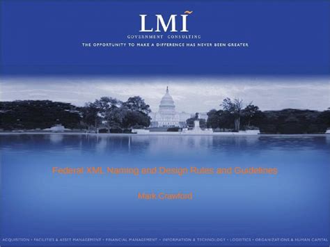 Ppt Federal Xml Naming And Design Rules And Guidelines Dokumentips