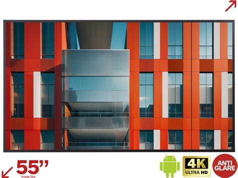 Sharp Me552 60005923 Multisync® Message Essential 55” 4k Large Format
