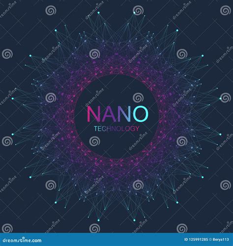 Big Data Visualization Artificial Intelligence And Machine Learning Concept Stock Vector