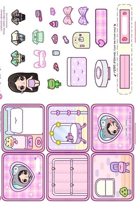 Pin By Studio On Pins By You Paper Doll House Paper Dolls Book Paper Toys Template