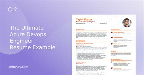 5 Azure Devops Engineer Resume Examples And Guide For 2023