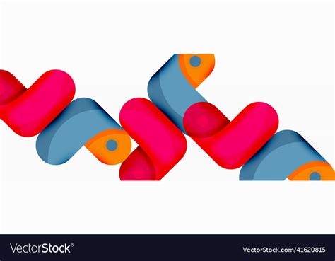 Creative Geometric Wallpaper Round Arrow Shape Vector Image