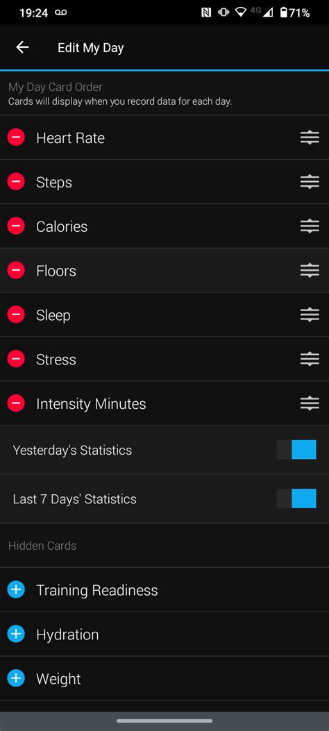 Garmin Connect How To Unhide A Missing Statistic