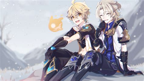 Albedo Genshin Impact Wallpaper Hd Wallpaper Zone