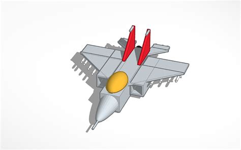 3d Design F 15e Strike Eagle Tinkercad