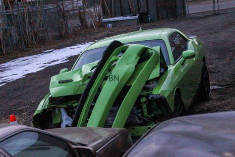First 2015 Dodge Challenger Hellcat Sold In Colorado Crashed The