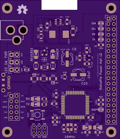 rpspc oshpark render v2 bald engineer