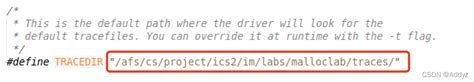 《深入理解计算机系统》实验七molloc Lab 下载和官方文档机翻实验malloclab Handout Csdn博客