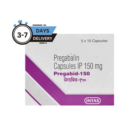 Pregabalin 150mg Capsules At ₹ 150 Stripe Pregabalin Capsules