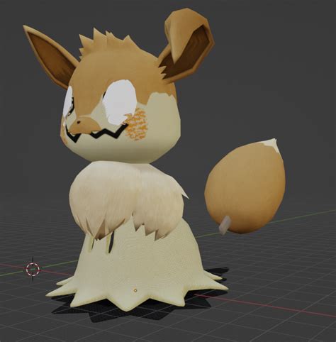 Файл Stl Pokemon Eevee Mimikyu Suit・Модель 3d принтера для скачивания