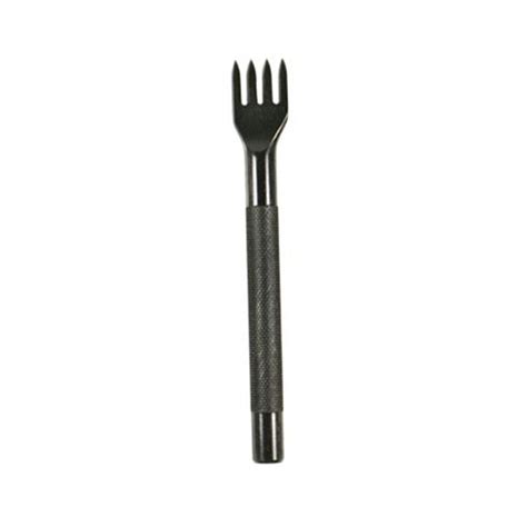 Lederen Punch Tool Diamond Cut Prik Ijzer Portemon Grandado