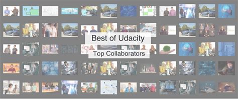 Top Udacity Collaborators By Reddit Upvotes Reddacity