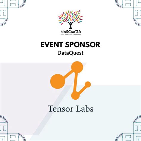 nascon on linkedin exciting news nascon 24 proudly announces tensor labs as our event…