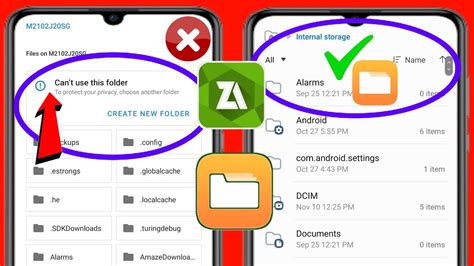 how to fix can t use this folder to protect your privacy zarchiver