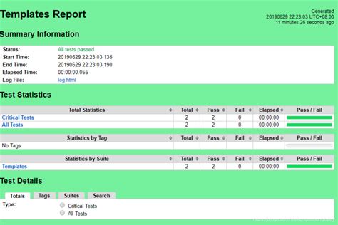 Robot Framework（九）：如何执行测试robotframework 测试数据合并 Csdn博客
