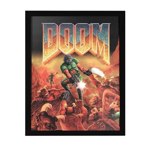 Doom Cover Art Retro Games Crafts