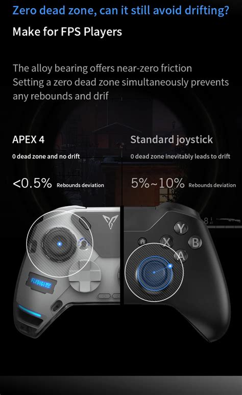 Flydigi Apex 4 Black Myth Wukong Power Feedback Elite Controller Xbox Supports Mobile Pc Switch