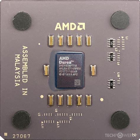 Amd Duron 1200 Specs Techpowerup Cpu Database