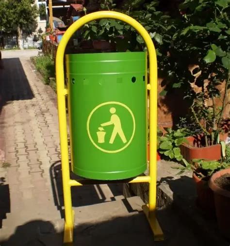 Метални кошчета за отпадъци Паркови кошчета