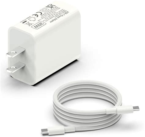 Amazon Com Google Pixel Pro G Charger W Usb C Fast Charging Pd Type C Wall Adapter