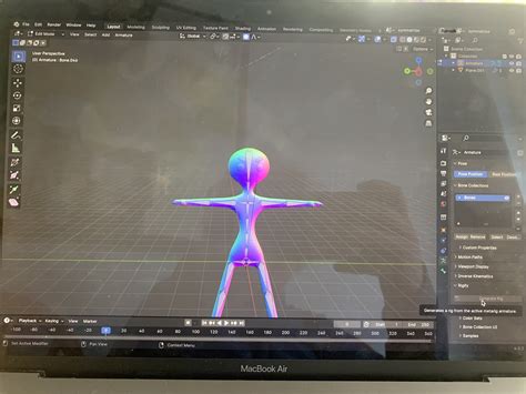 The Generate Rig Button With The Riy Add On Isnt Working