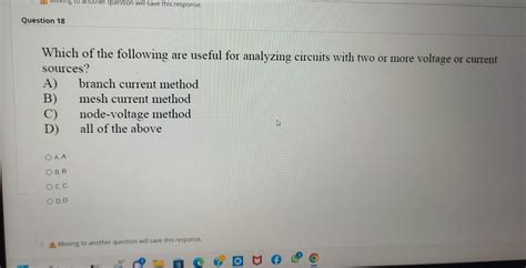 Solved Which Of The Following Are Useful For Analyzing