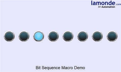 TechTip Bit Sequencing Using A Macro On Weintek HMI