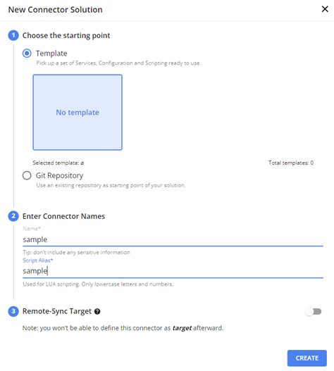 1 Create A Connector Documentation