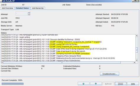 Remote Infrastructure Management Netbackup Ndmp Backup Configuration