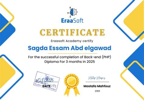 Ive Earned A Certification In Back End Development Php And Laravel