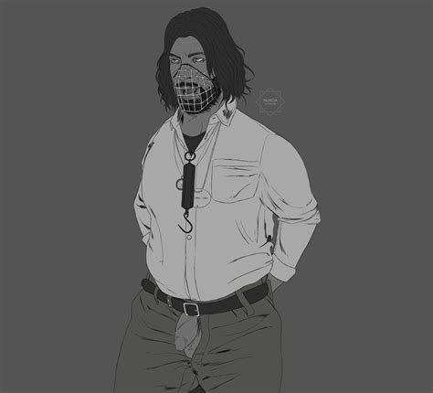 Rule 34 Cage Karl Heisenberg Kinktober Male Only Monochrome Resident