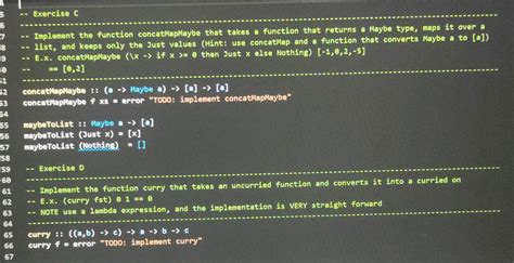 Solved Exercise C 5 6 Implement The Function Concatmapmaybe