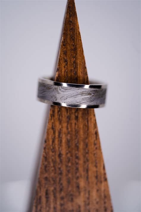 Chris Ploof 1870 Shotgun Damascus Limited Edition Ring Sz 11 Ek Jewelers