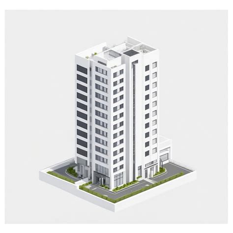 Premium Photo Vector Isometric City Building Vector Isometric City Building Icon Isolated On