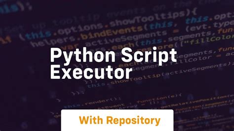 Python Script Executor Youtube