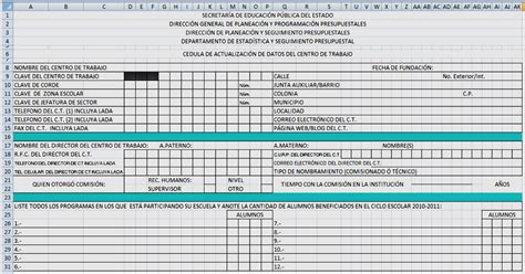 RECURSOS Y APOYOS FORMATOS EN EXCEL