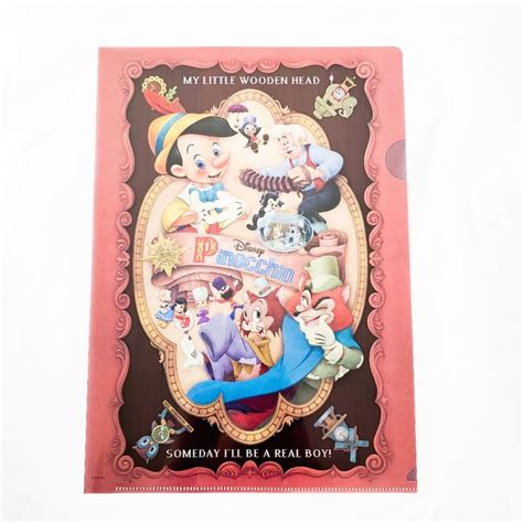 Disney Pinocchio Clear File Folder In 2025 Disney Store Japan Disney