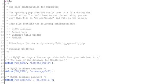 How To Edit Wp Configphp File In Wordpress Hosting