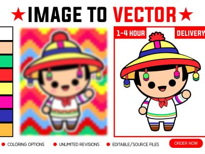 Vector Tracing Vectorize Image Image To Vector HQ Vector Illustration Upwork