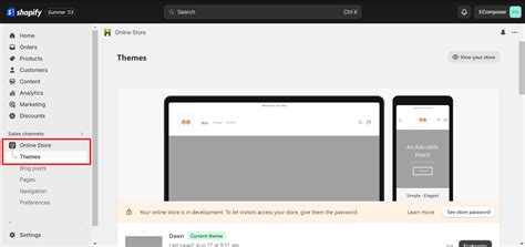 How To Edit Css On Shopify Edit Theme Css Ecomposer
